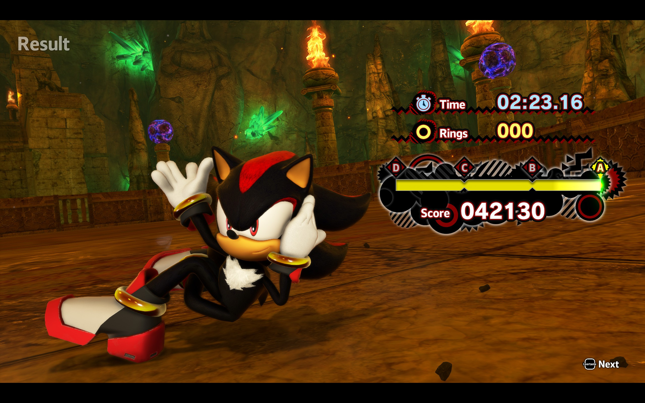 Sonic Gens S Rank Anim Mod for Shadow Generations | SXSGShadow Mods