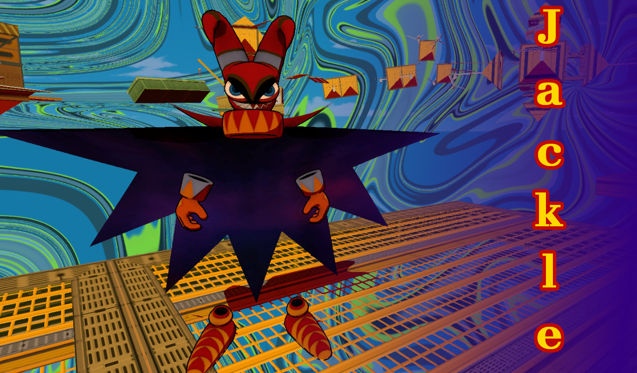 Jackle (NiGHTS into Dreams) Mod for Bomb Rush Cyberfunk | BRC Mods