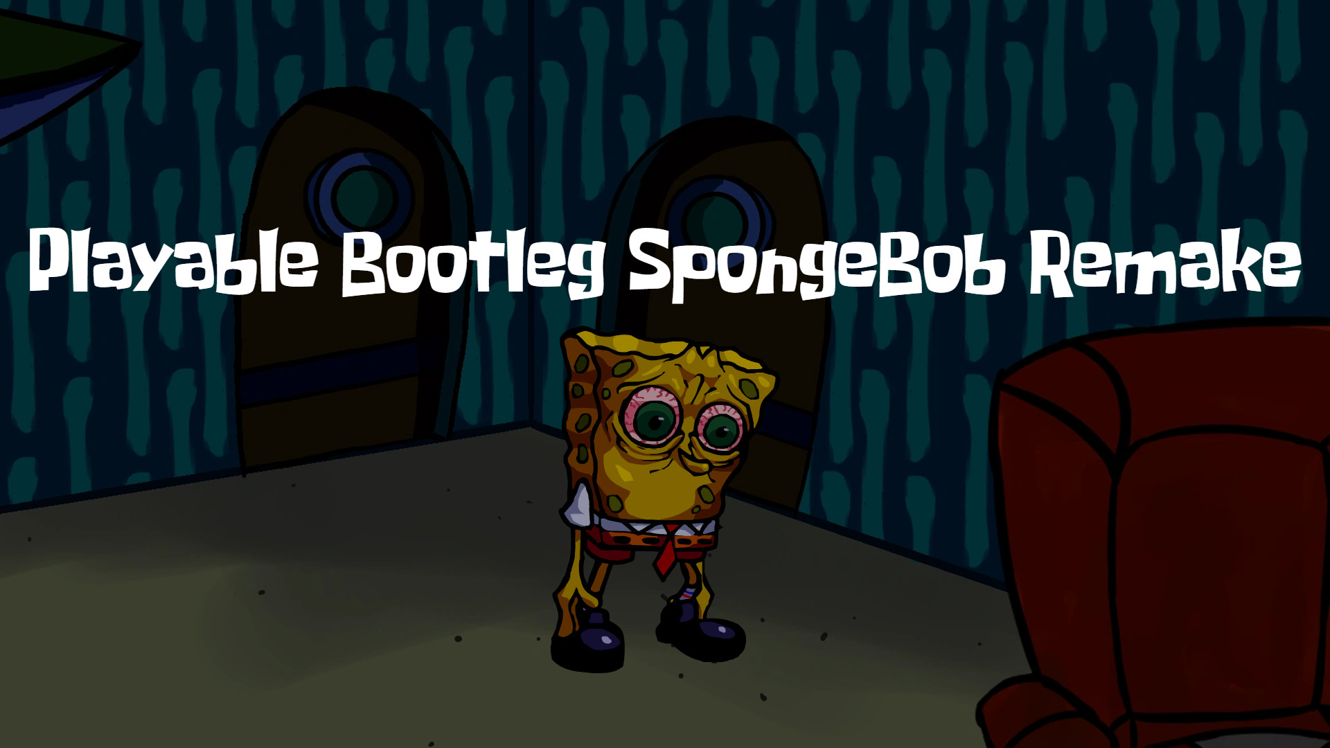 Playable Bootleg SpongeBob Remake Mod for Friday Night Funkin' | FNF Mods