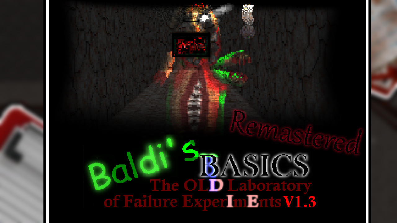 Baldi's Basics The Old Laboratory Remastered Mod for Baldi's Basics ...