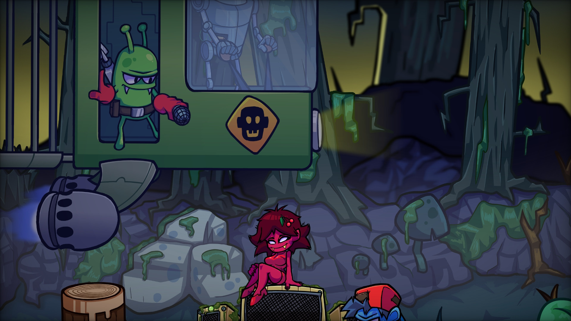 FNF: Zombie Funkers [ONESHOT] Mod for Friday Night Funkin' | FNF Mods