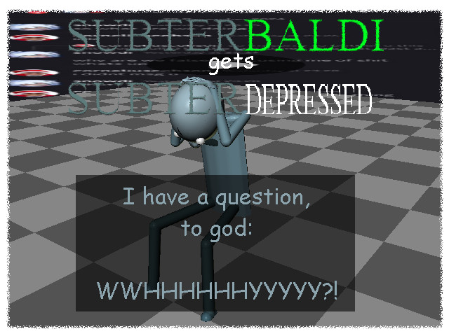 SUBTERBALDI Mod for Baldi's Basics | Baldi Mods