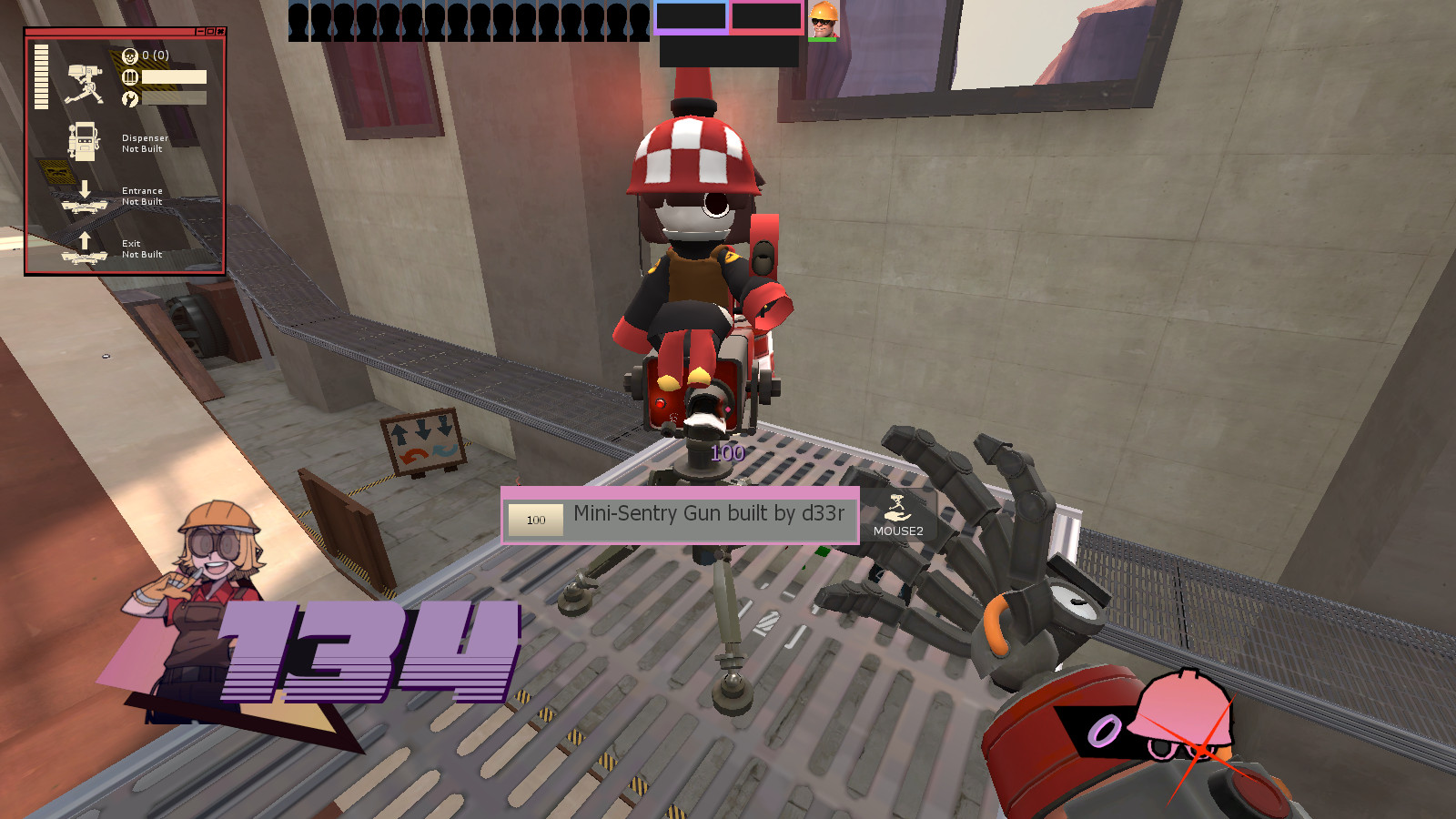 Sea Maggie Sentry Kids [Replacement] Mod for Team Fortress 2 | TF2 Mods