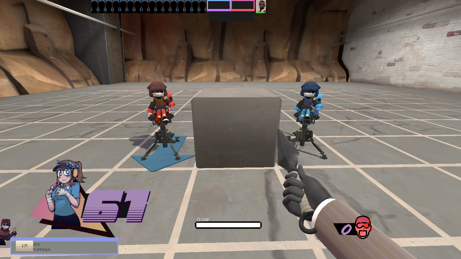 Sea Maggie Sentry Kids [Replacement] Mod for Team Fortress 2 | TF2 Mods