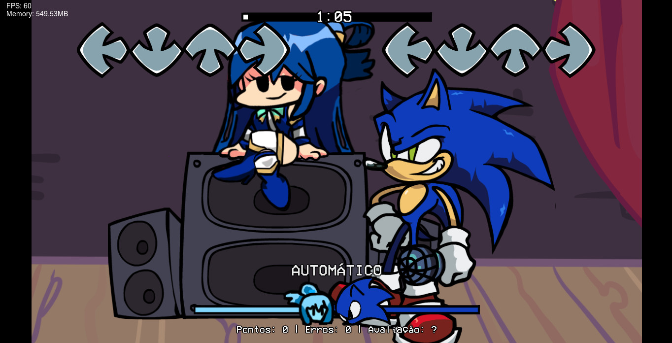 Playable Anime Sonic + FLA Mod for Friday Night Funkin' | FNF Mods