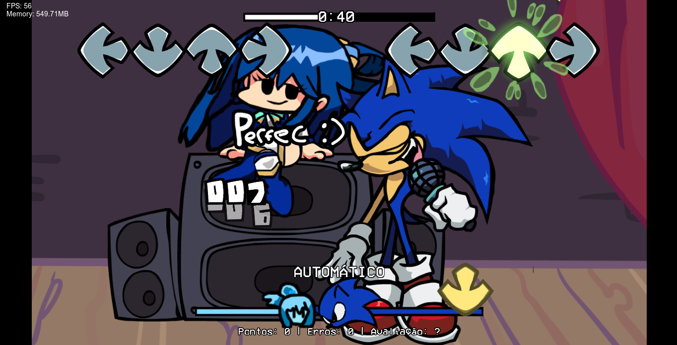 Playable Anime Sonic + FLA Mod for Friday Night Funkin' | FNF Mods