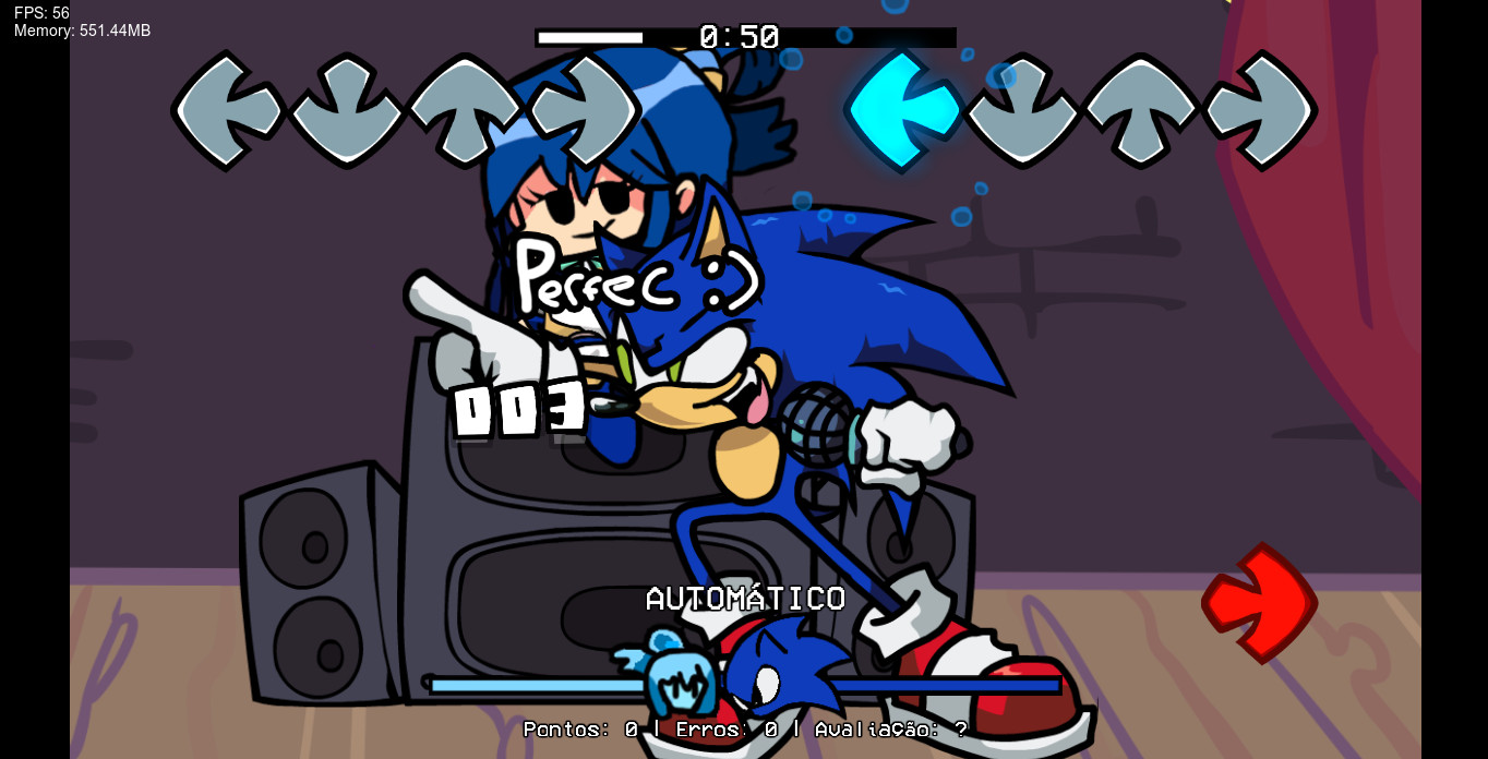 Playable Anime Sonic + FLA Mod for Friday Night Funkin' | FNF Mods