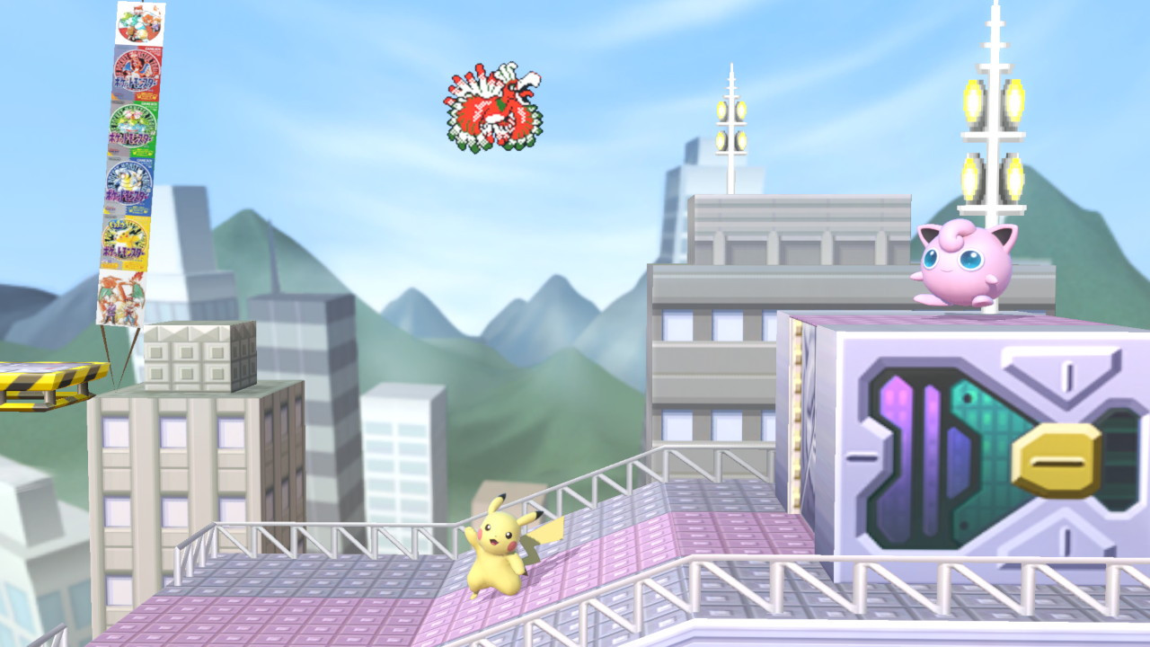 Gameboy Sprites Saffron City + New Pokemon Mod for Super Smash Bros ...