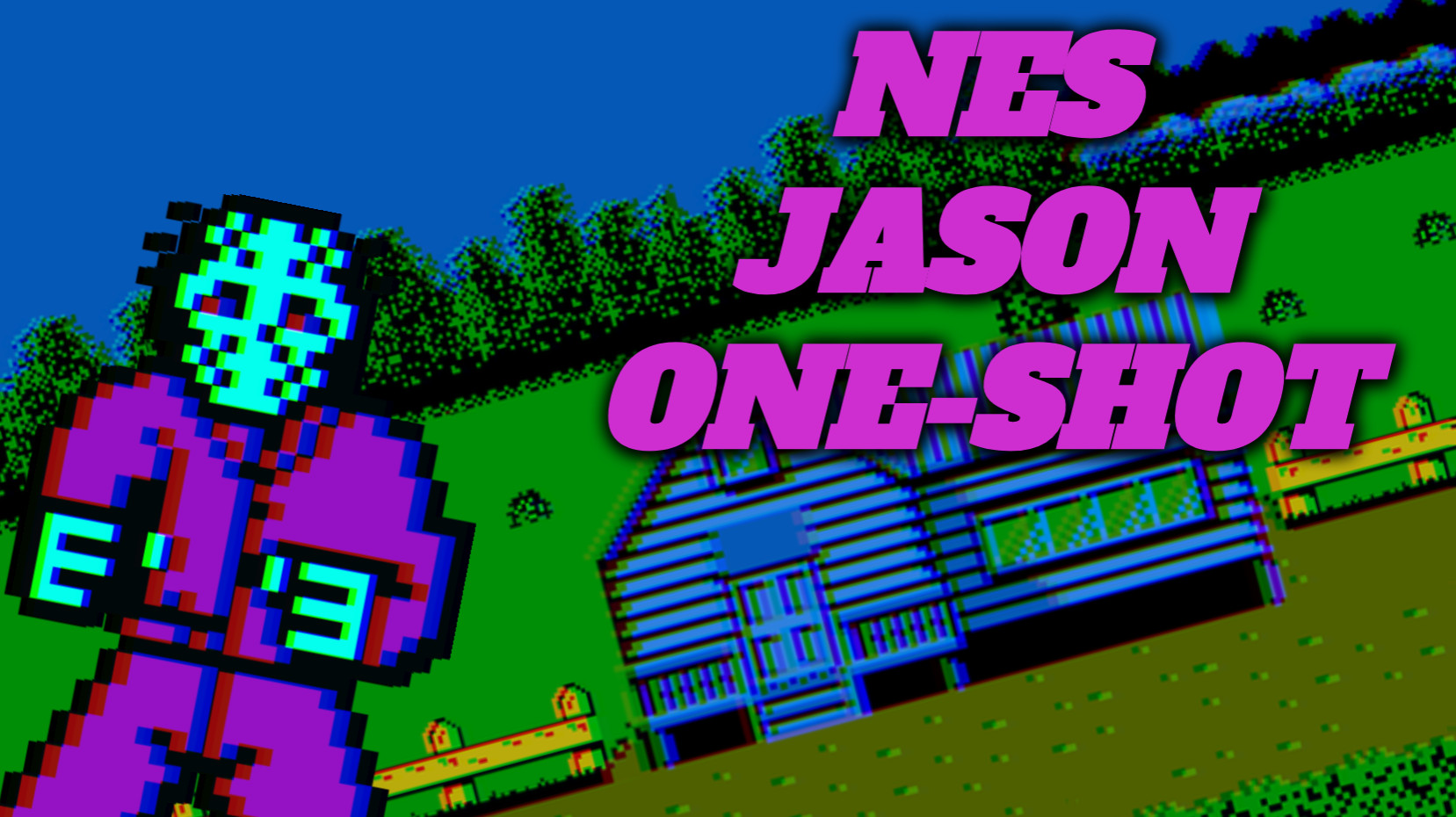 NES Jason One-Shot (Made in a day) Mod for Friday Night Funkin' | FNF Mods