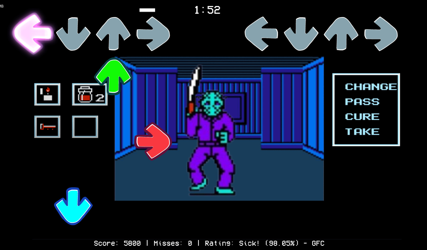 NES Jason One-Shot (Made in a day) Mod for Friday Night Funkin' | FNF Mods