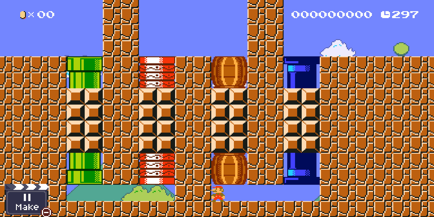 Varied Pipes (SMB) Mod for Super Mario Maker World Engine | SMMWE Mods