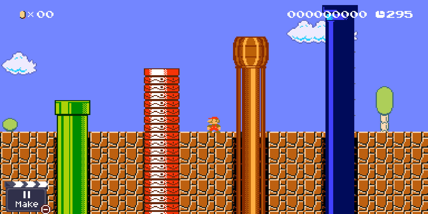Varied Pipes (SMB) Mod for Super Mario Maker World Engine | SMMWE Mods