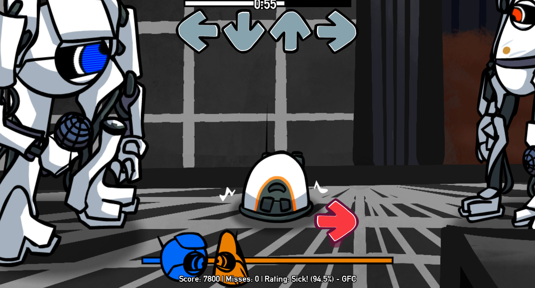 FNF: Atlas & P-Body (ONESHOT) Mod for Friday Night Funkin' | FNF Mods