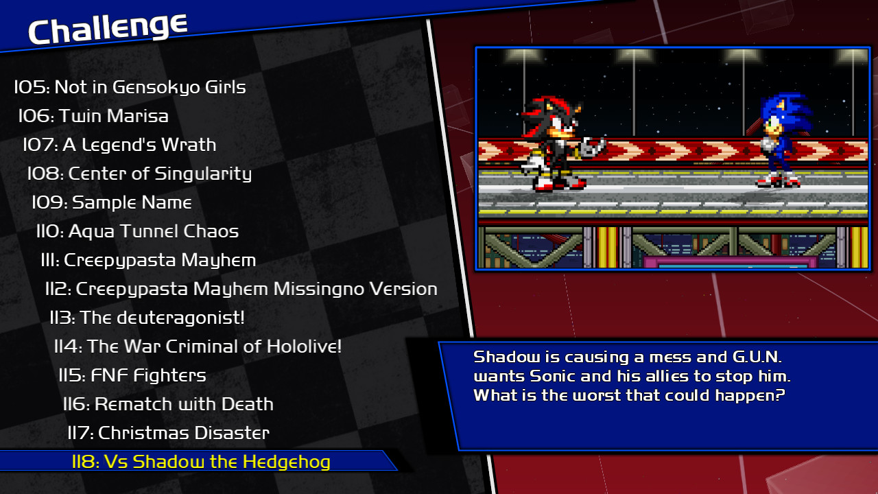 VS Shadow the Hedgehog Mod for Super Smash Bros. Crusade | SSBC Mods