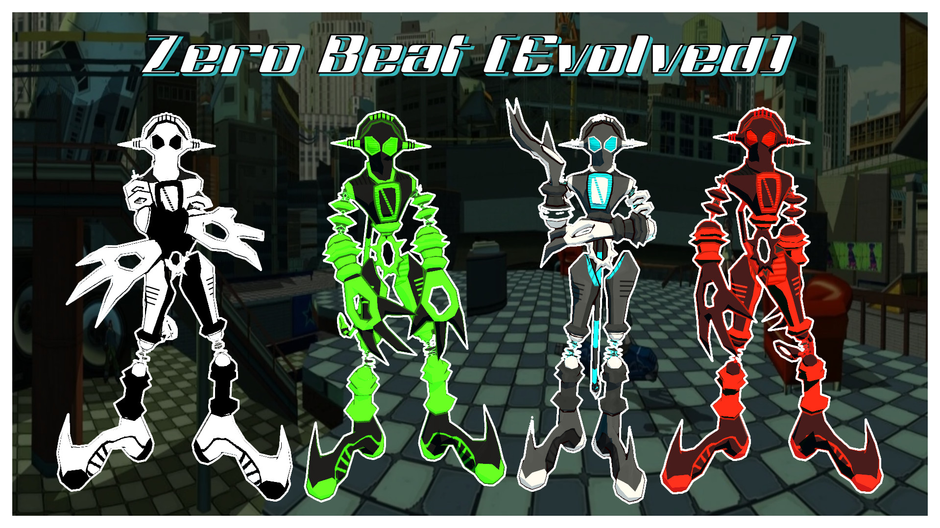 Zero Beat (Evolved) Mod for Bomb Rush Cyberfunk | BRC Mods