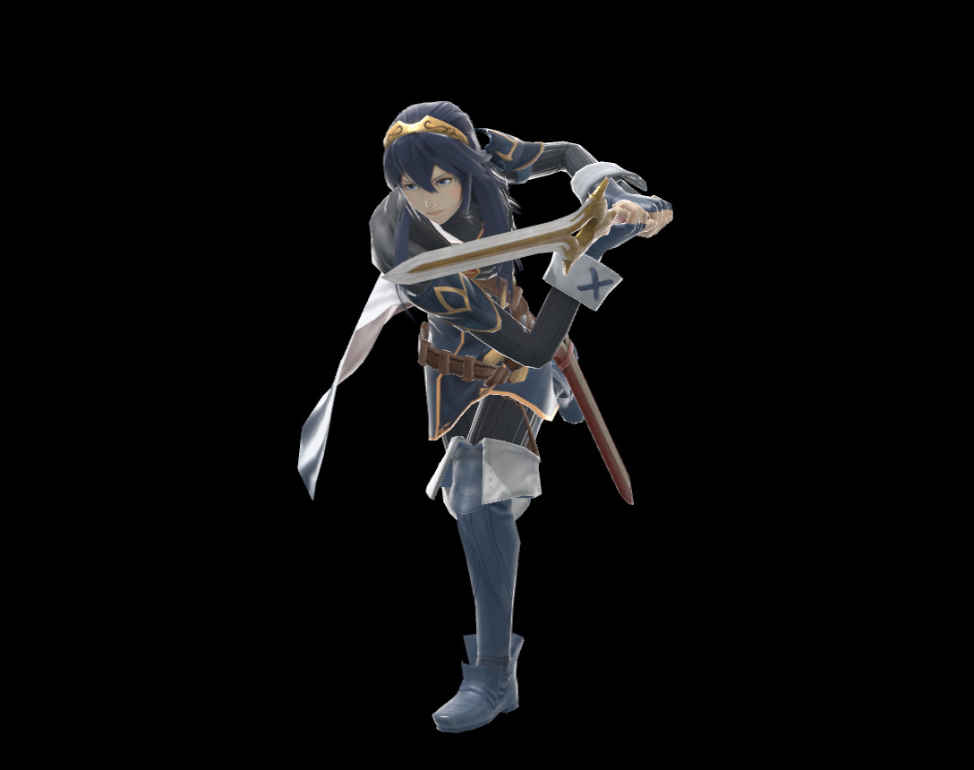 Lucina Fire Emblem Warriors Run Animation Mod for Super Smash Bros ...