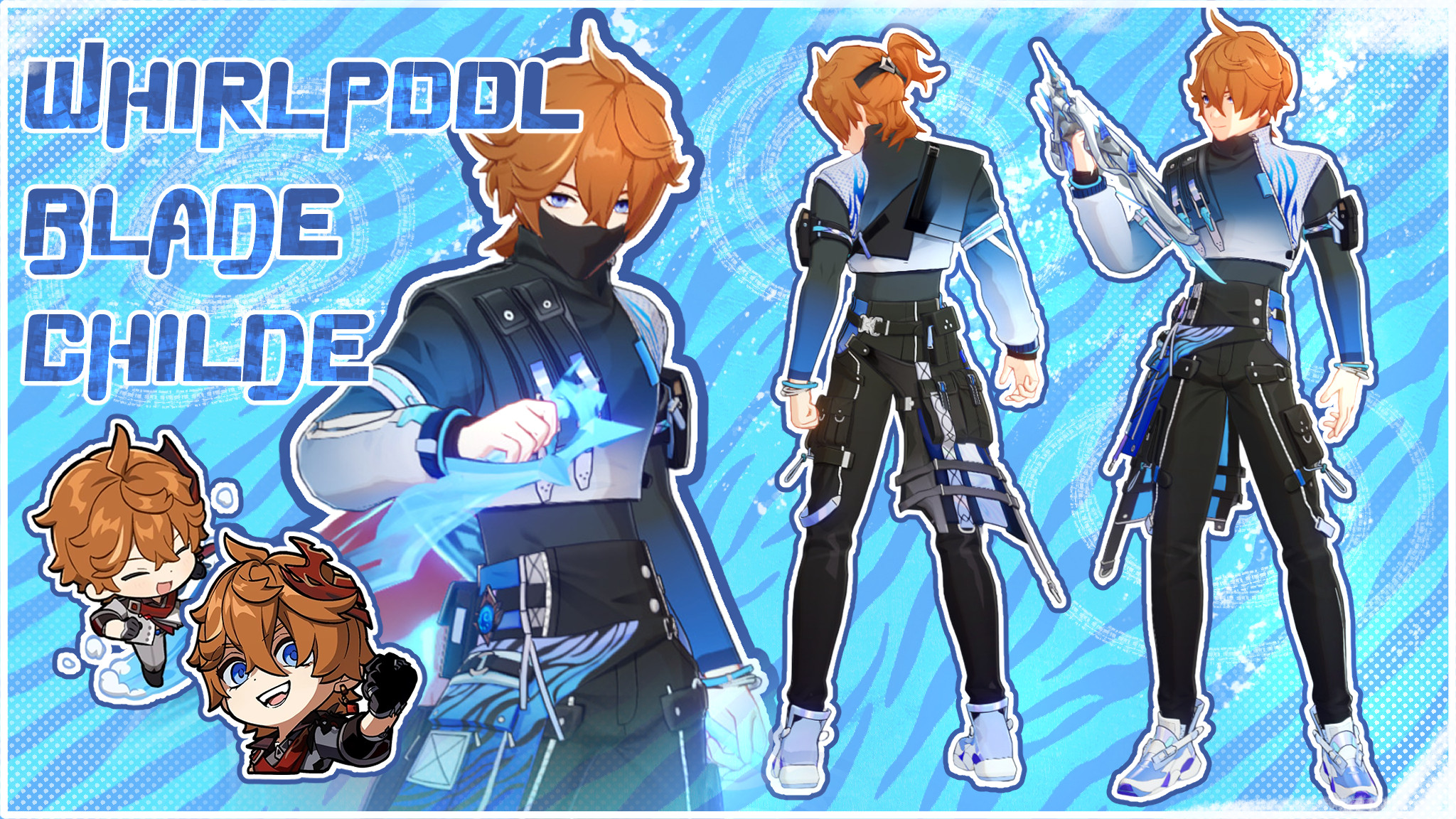 Whirlpool Blade Childe Mod for Genshin Impact | GI Mods