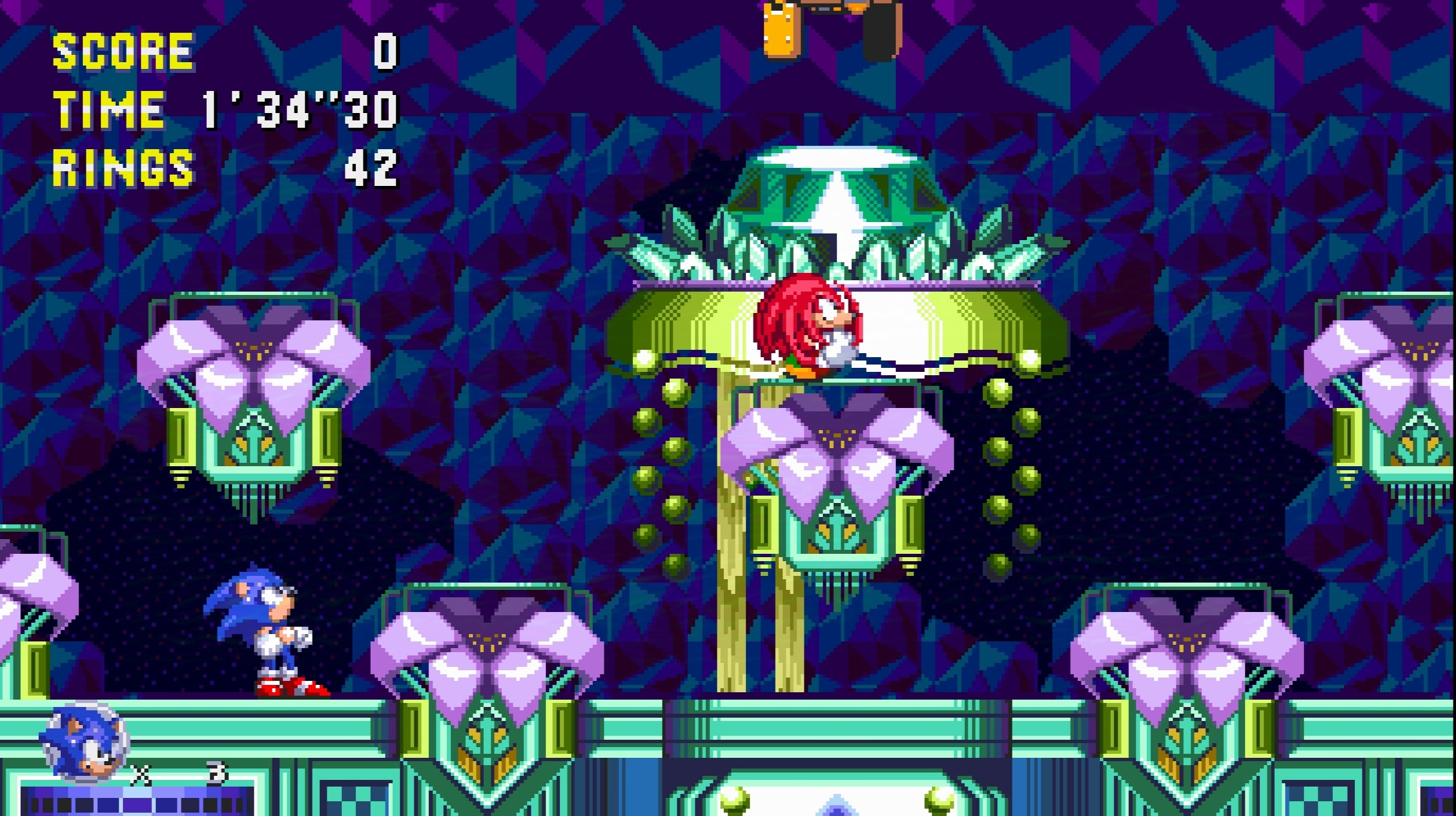 Sonic 2 Hidden Palace Background Mod for Sonic 3 A.I.R. | S3AIR Mods