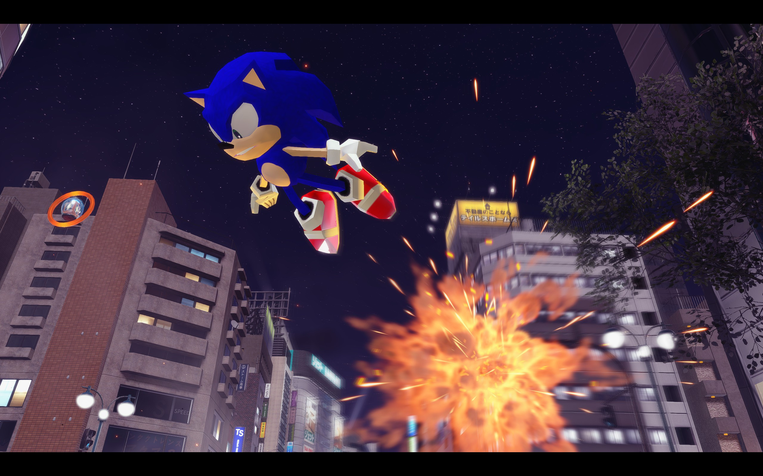 Dreamcast Sonic over Movie Shadow Mod for Shadow Generations ...