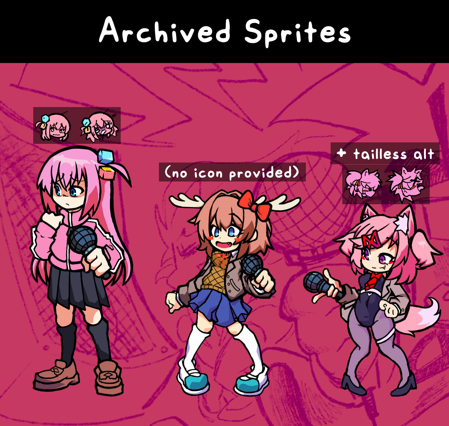 shishi760_ Sprite Archive Mod for Friday Night Funkin' | FNF Mods