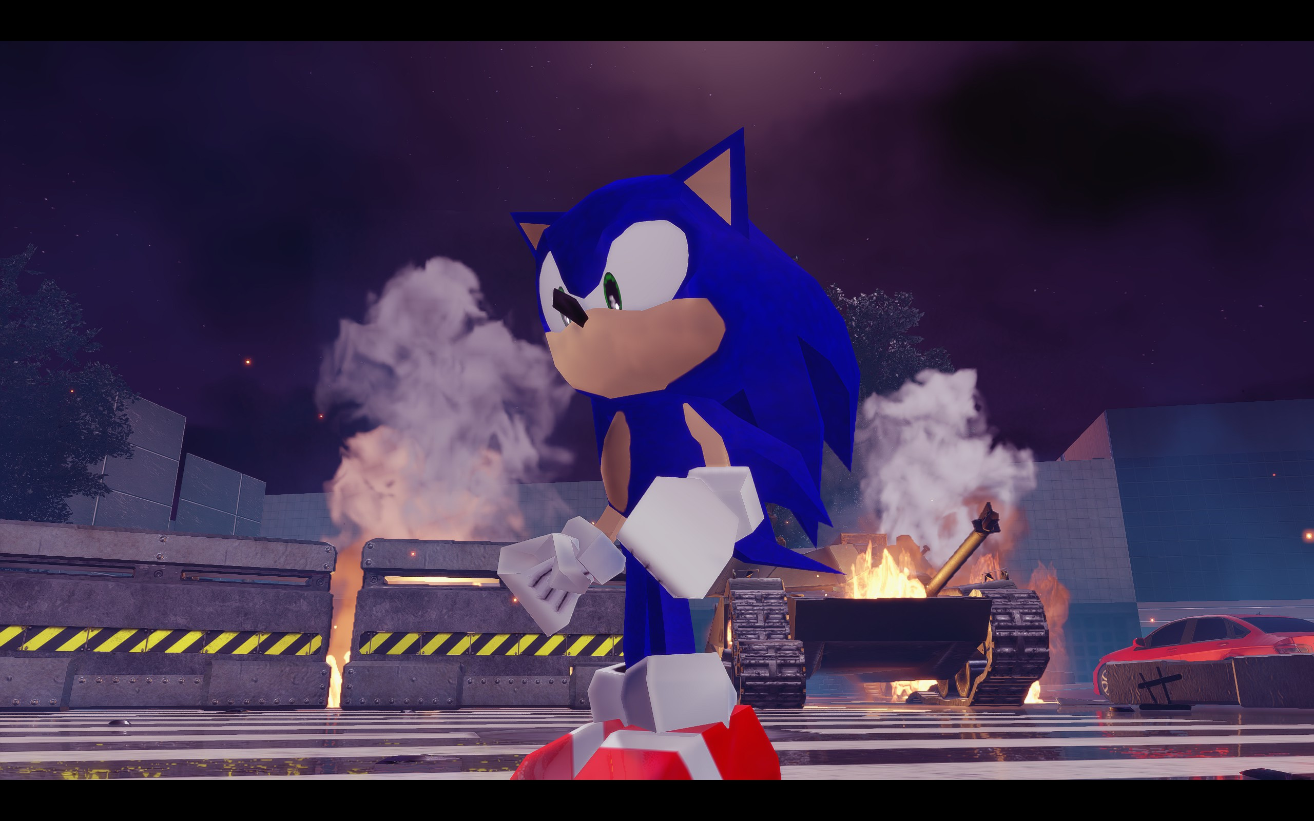 Dreamcast Sonic over Movie Shadow Mod for Shadow Generations ...