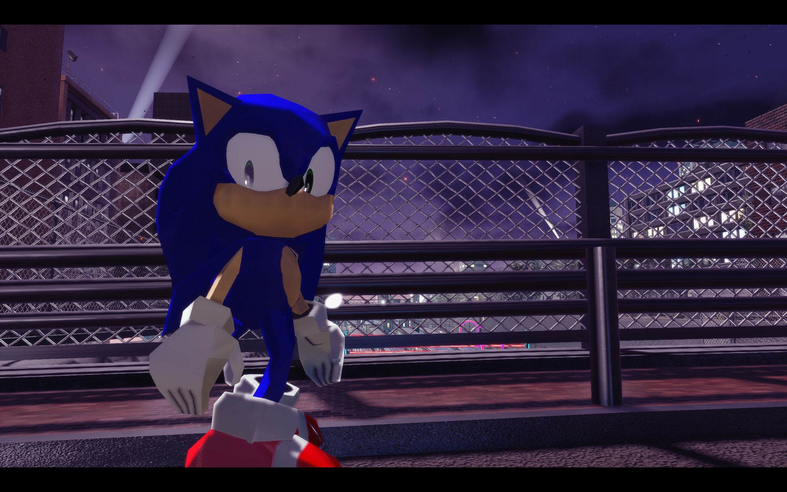 Dreamcast Sonic over Movie Shadow Mod for Shadow Generations ...