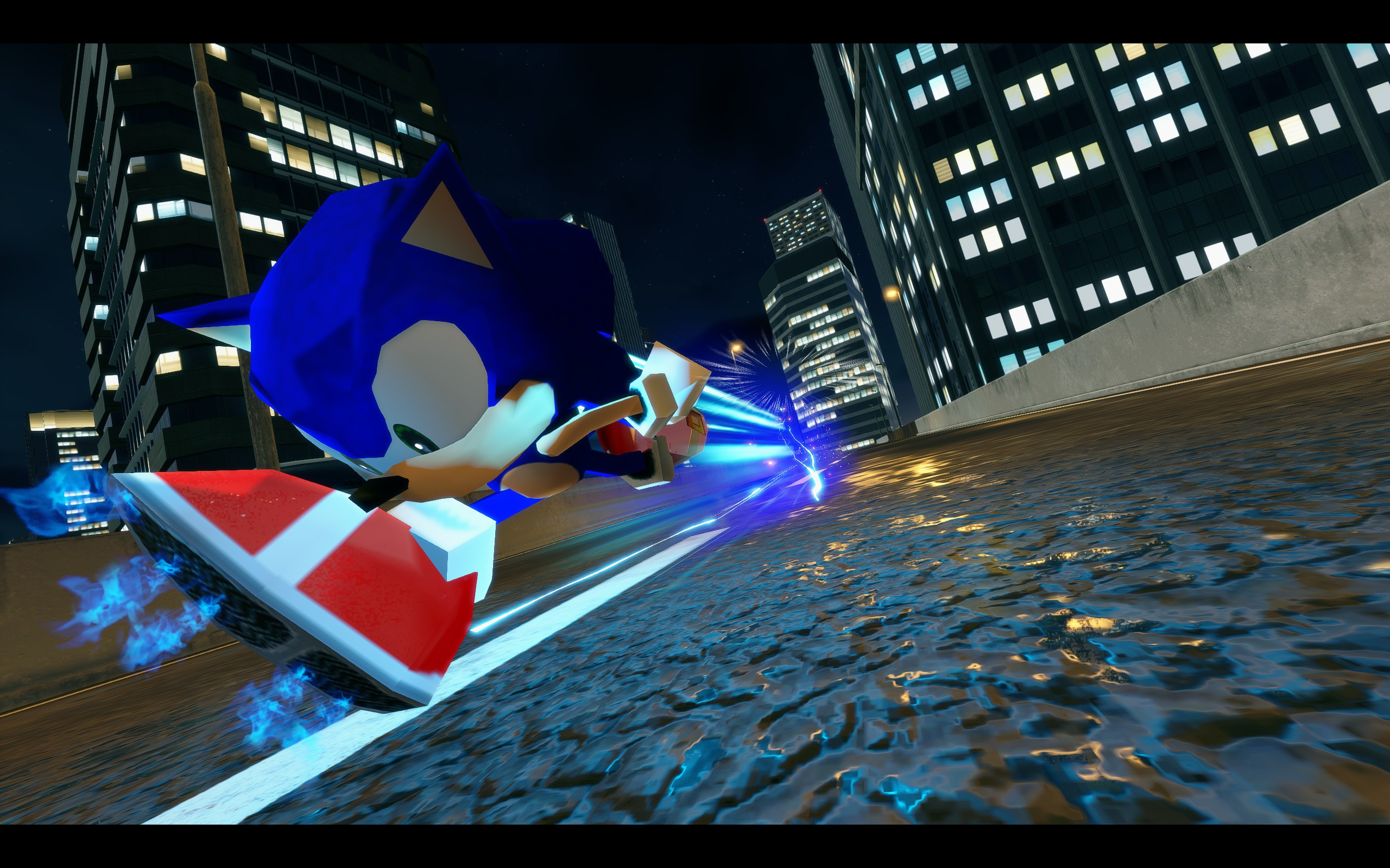 Dreamcast Sonic over Movie Shadow Mod for Shadow Generations ...