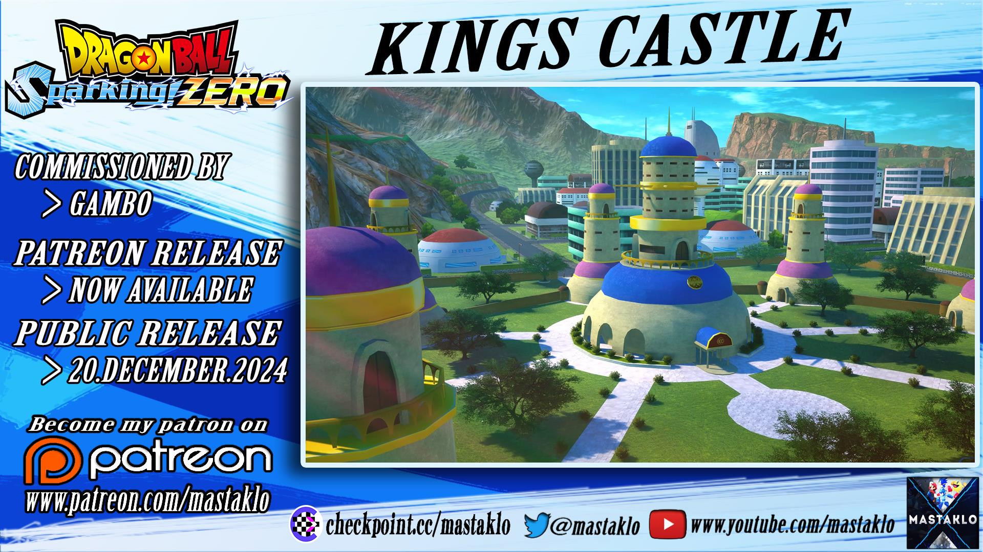 King's Castle Mod for Dragon Ball: Sparking! ZERO | DBSZ Mods