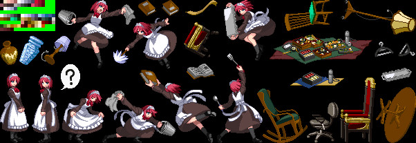 MBAACC Art Accurate Palette Pack Mod for Melty Blood Actress Again ...