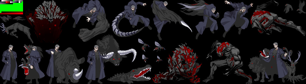 MBAACC Art Accurate Palette Pack Mod for Melty Blood Actress Again ...