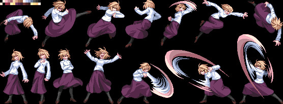 MBAACC Art Accurate Palette Pack Mod for Melty Blood Actress Again ...