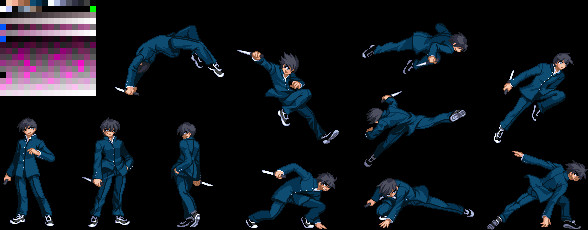 MBAACC Art Accurate Palette Pack Mod for Melty Blood Actress Again ...