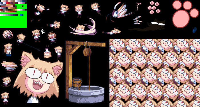 MBAACC Art Accurate Palette Pack Mod for Melty Blood Actress Again ...