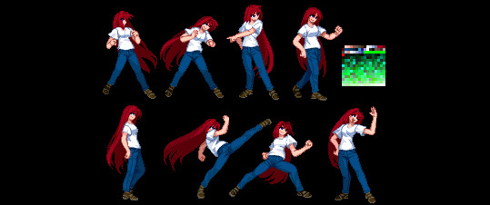 MBAACC Art Accurate Palette Pack Mod for Melty Blood Actress Again ...