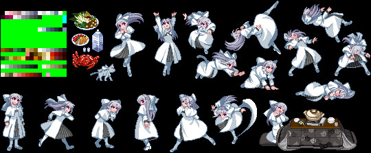 MBAACC Art Accurate Palette Pack Mod for Melty Blood Actress Again ...