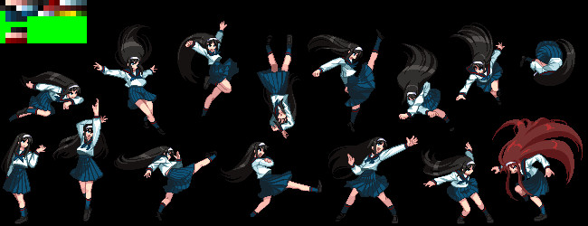 MBAACC Art Accurate Palette Pack Mod for Melty Blood Actress Again ...