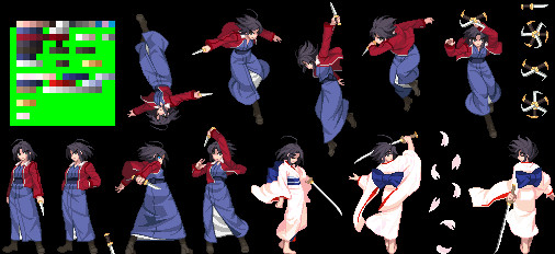 MBAACC Art Accurate Palette Pack Mod for Melty Blood Actress Again ...