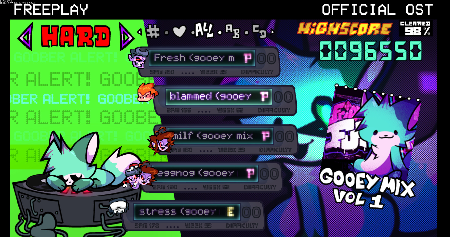 Gooey Mix P-SLICE PORT Mod for Friday Night Funkin' | FNF Mods