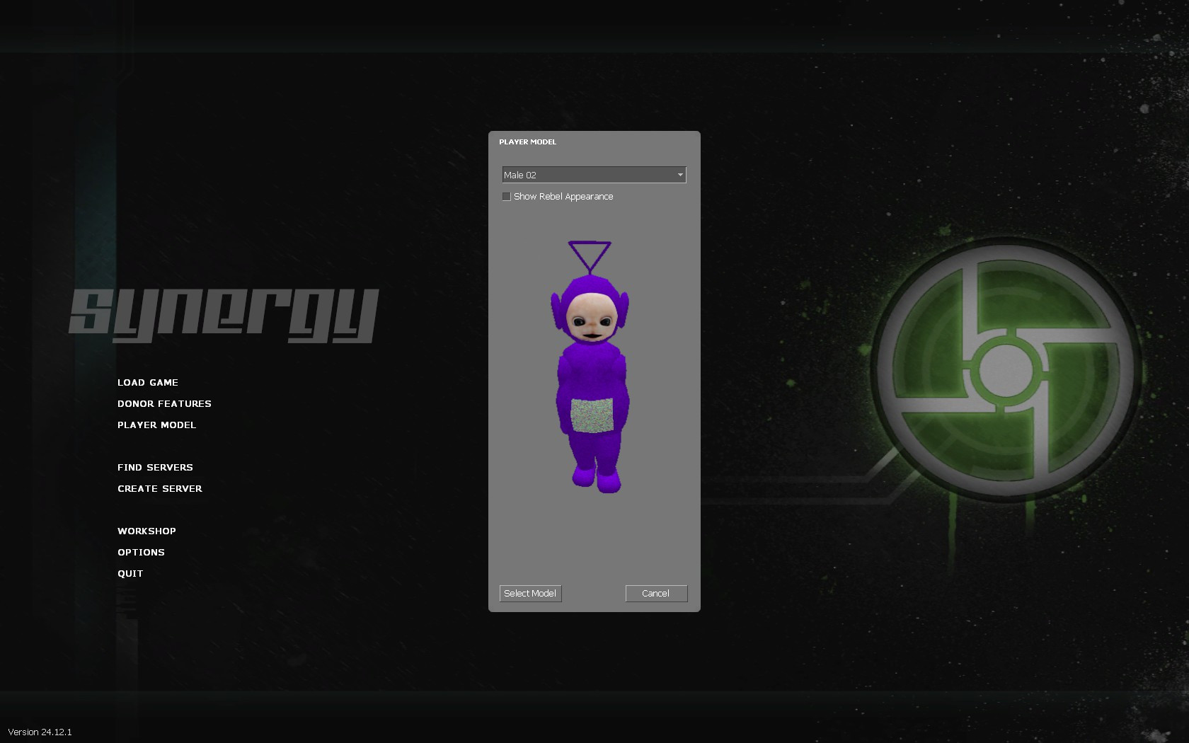 Teletubbies for synergy Mod for Synergy | Syn Mods