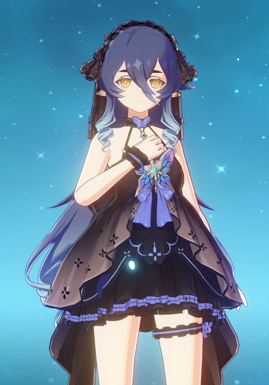 Twilight Butterfly Layla Mod for Genshin Impact | GI Mods