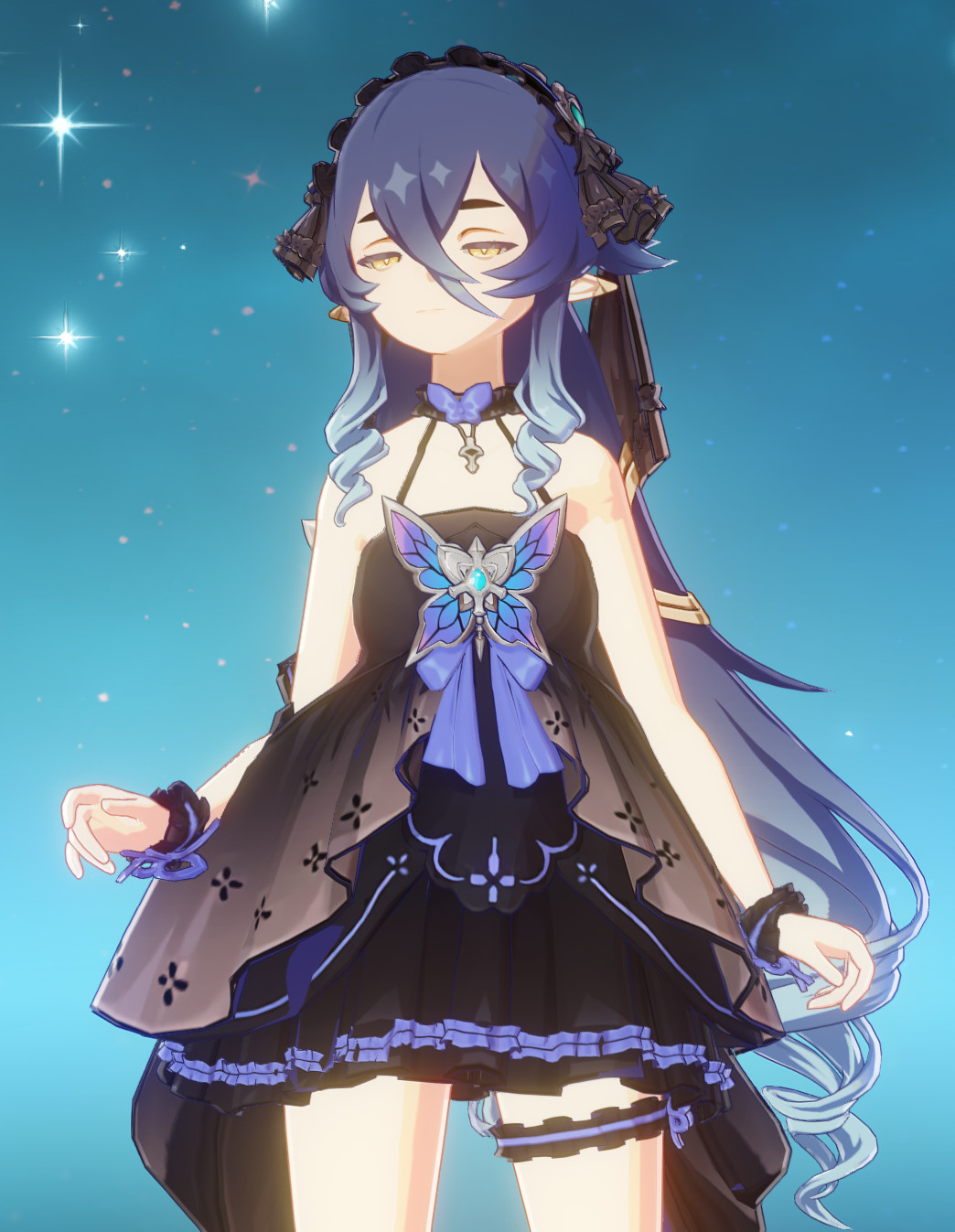 Twilight Butterfly Layla Mod for Genshin Impact | GI Mods