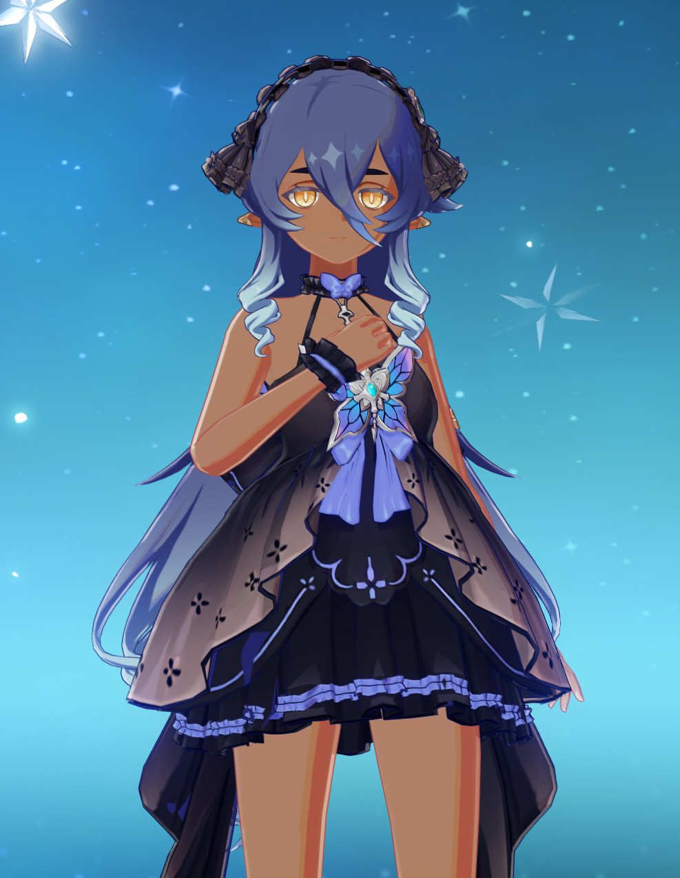 Twilight Butterfly Layla Mod for Genshin Impact | GI Mods