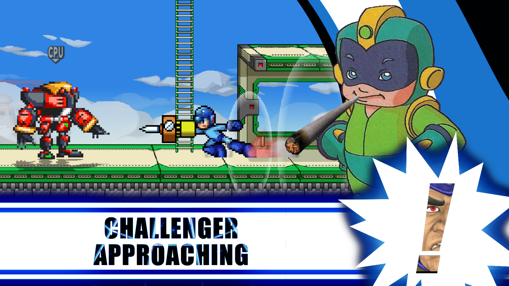 Minimod - Weapon Switch Mega Man (CMC/09.5) Mod for Super Smash Bros ...