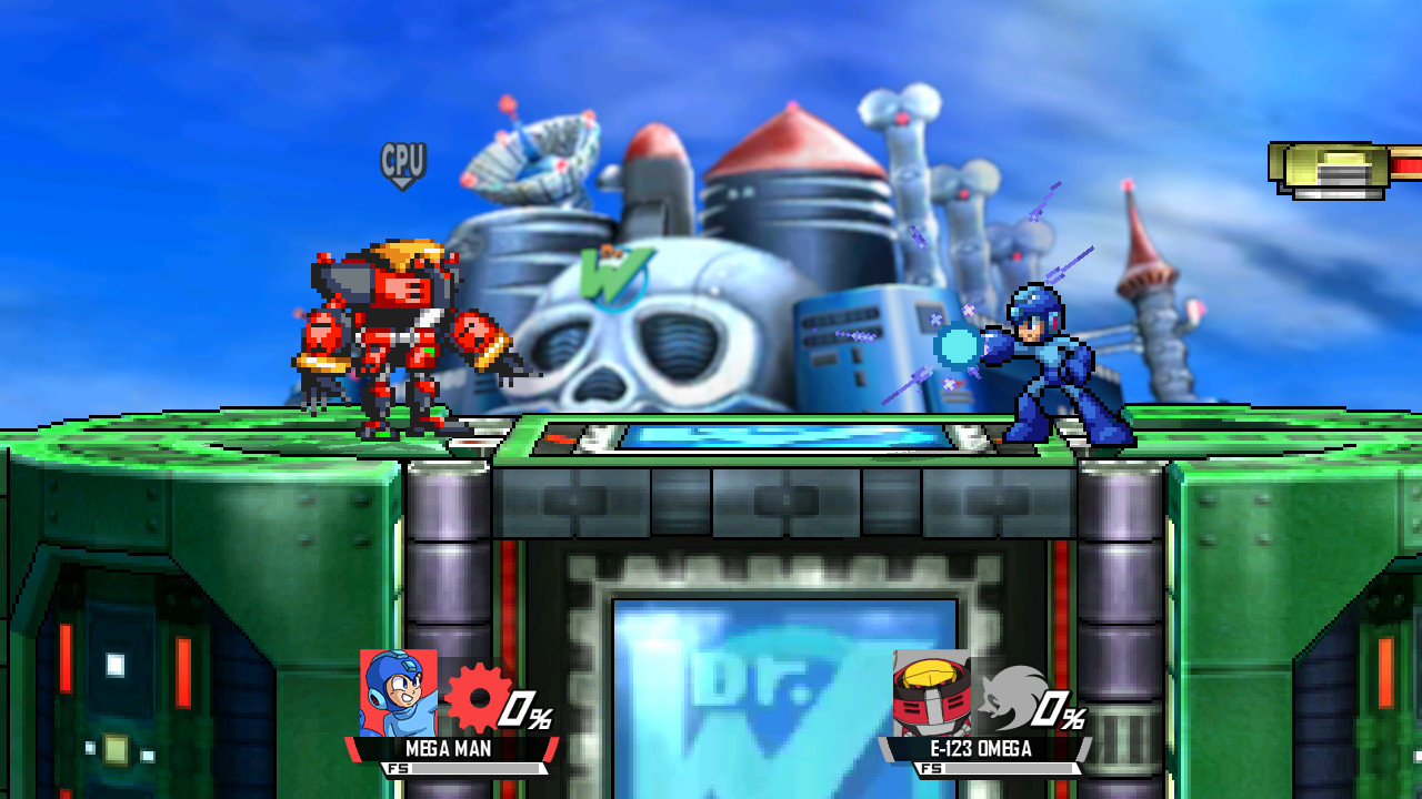 Minimod - Weapon Switch Mega Man (CMC/09.5) Mod for Super Smash Bros ...