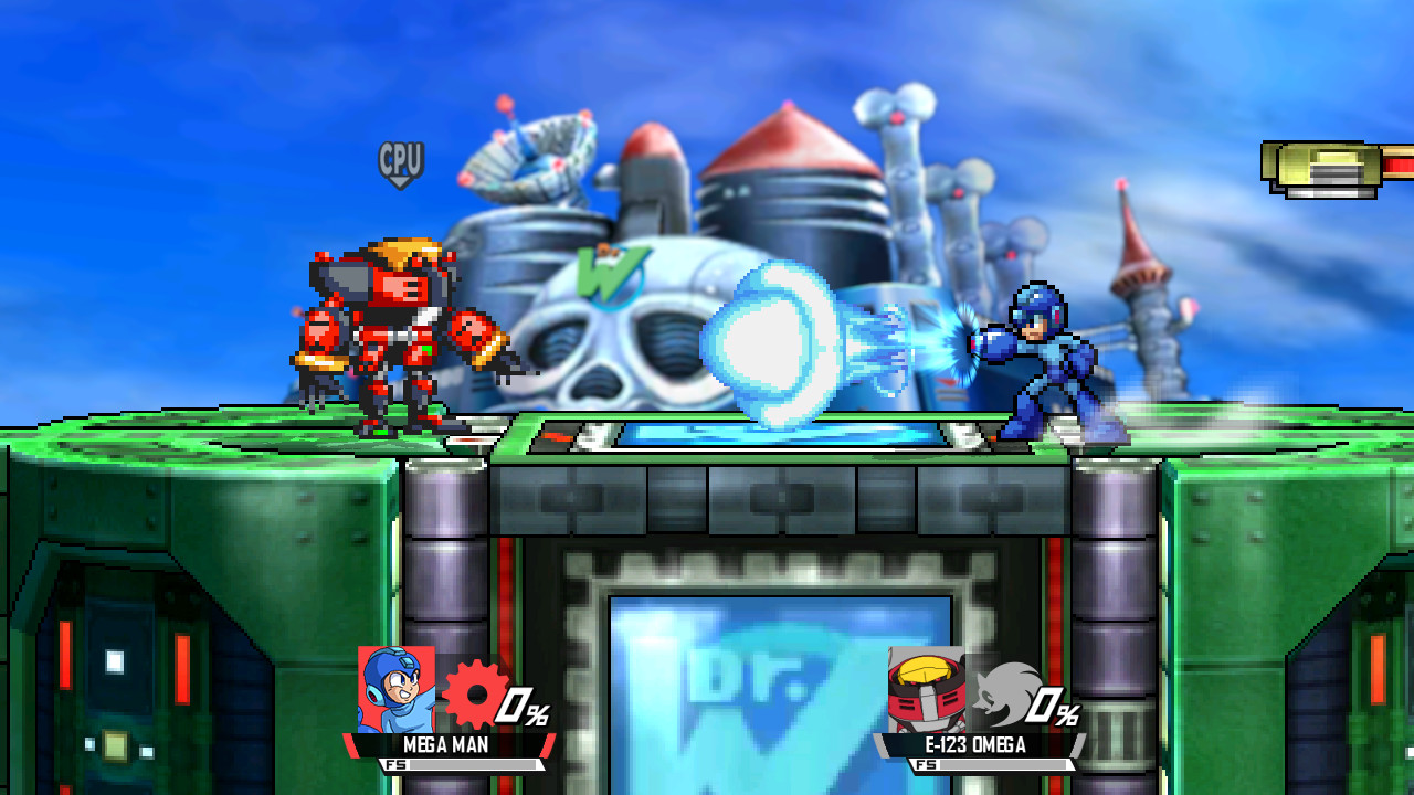 Minimod - Weapon Switch Mega Man (CMC/09.5) Mod for Super Smash Bros ...