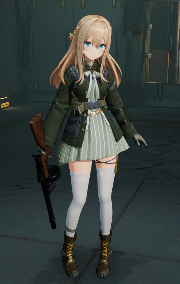 Clean Suomi Army Jacket Recolor Mod for GIRLS' FRONTLINE 2: EXILIUM ...