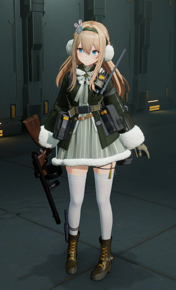 Clean Suomi Army Jacket Recolor Mod for GIRLS' FRONTLINE 2: EXILIUM ...