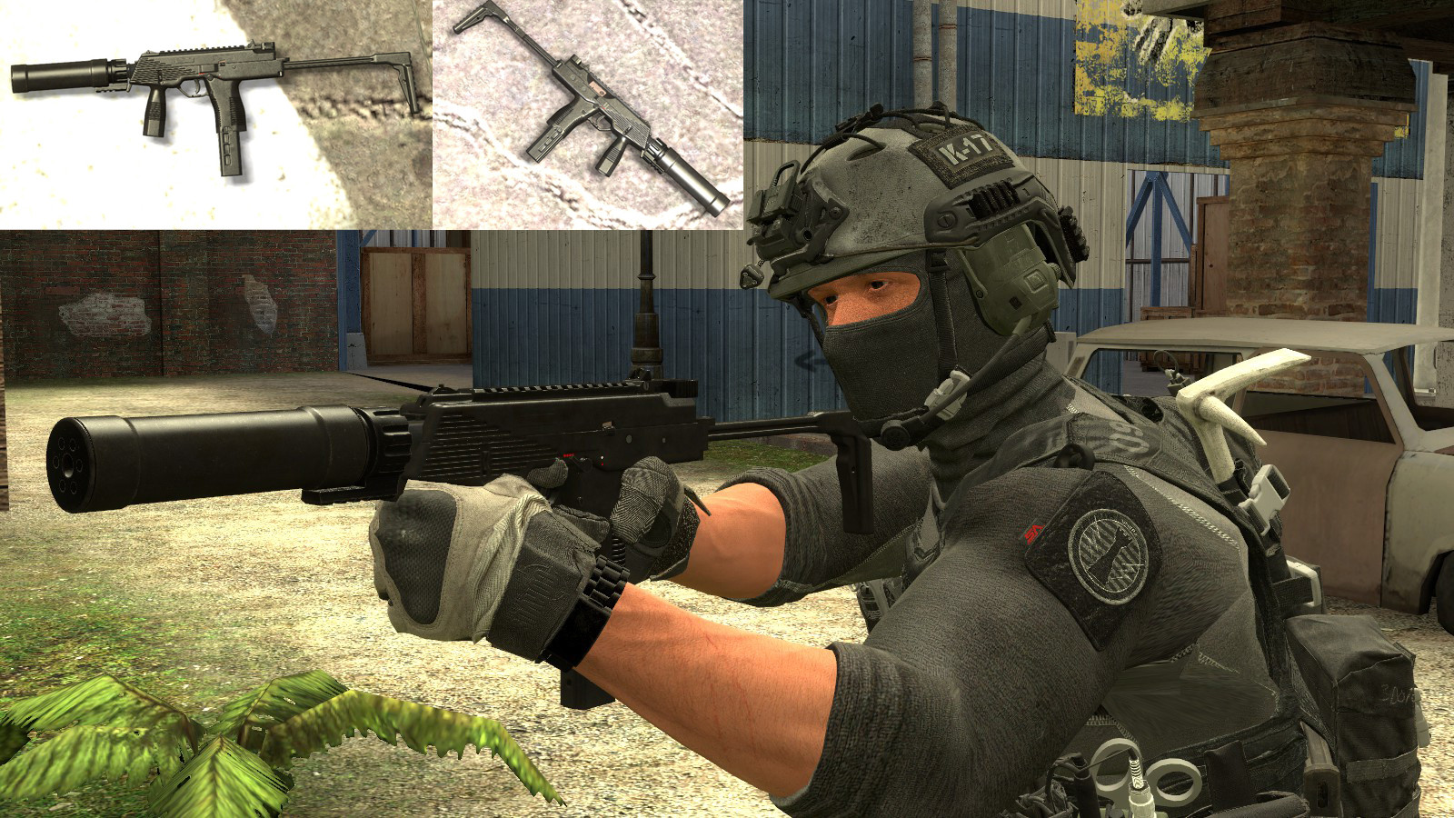 DCS 2024 B&T MP9 new animations (for TMP) Mod for Counter-Strike: Source | CS:S Mods