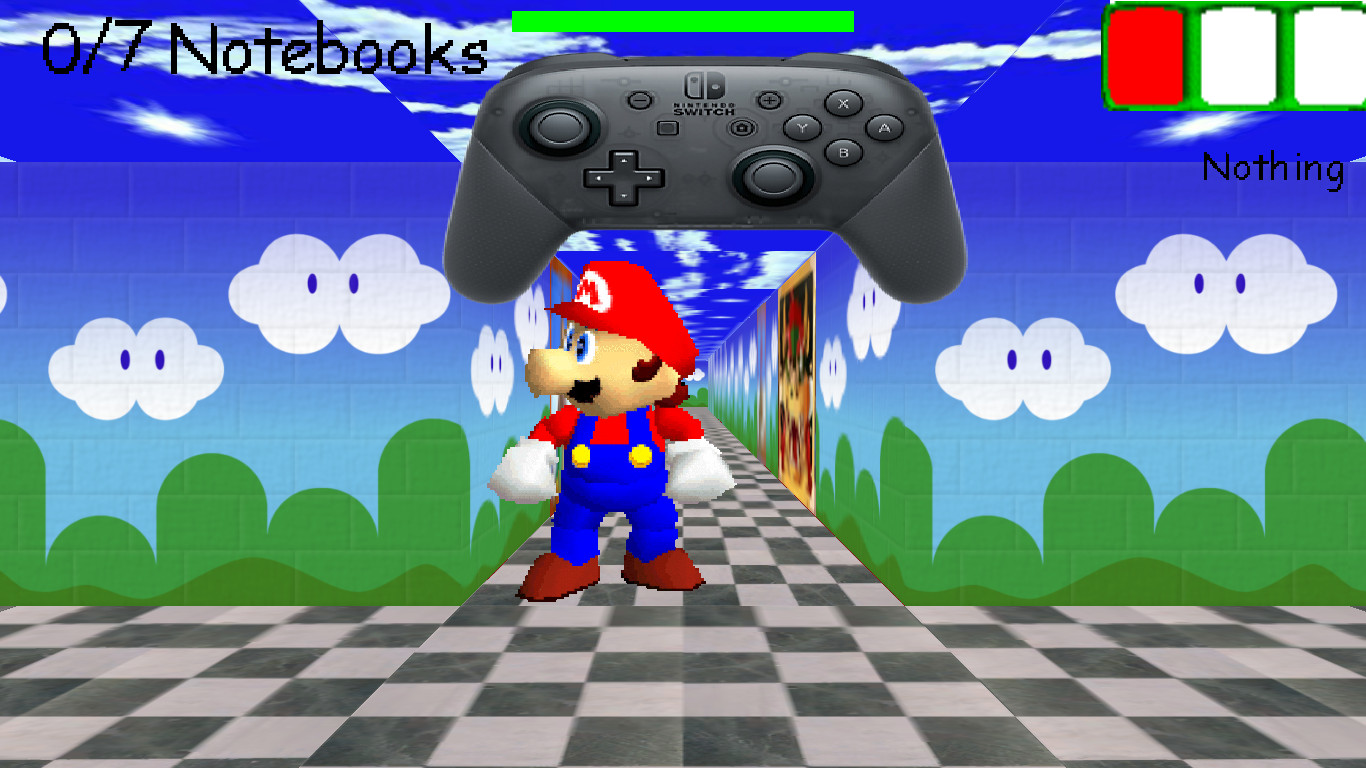 Super Mario's Math Mod for Baldi's Basics | Baldi Mods