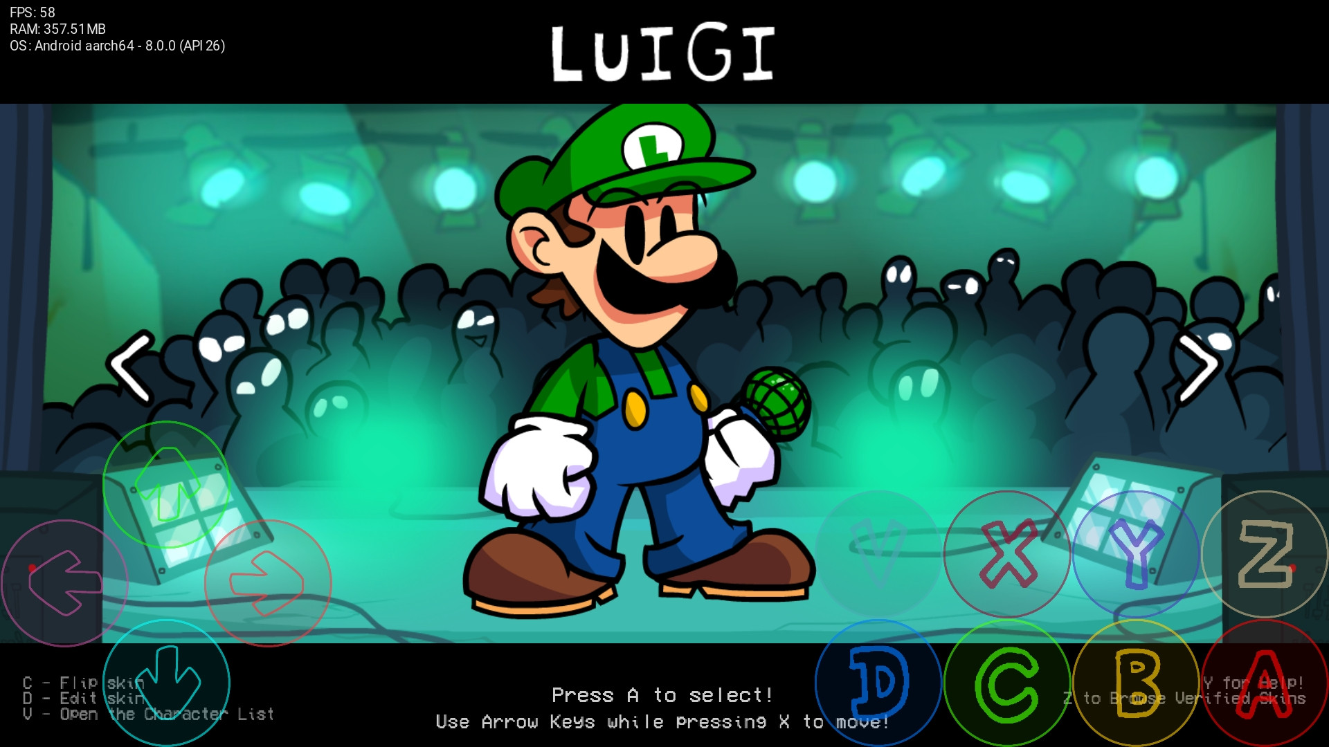 Playable Luigi (Psych Online) Mod for Friday Night Funkin' | FNF Mods